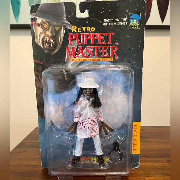 Full Moon Toys | Other | Vintage Puppet Master Retro Blade Action Figure | Poshmark